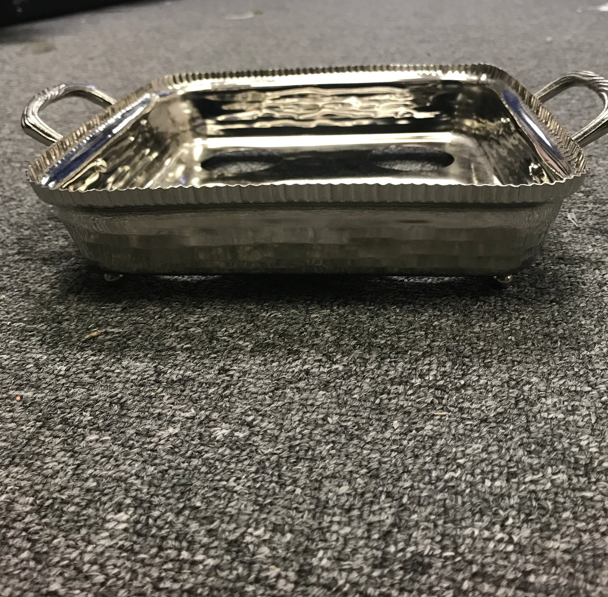 pan holder 8x8 square silver – potpourrifinegifts